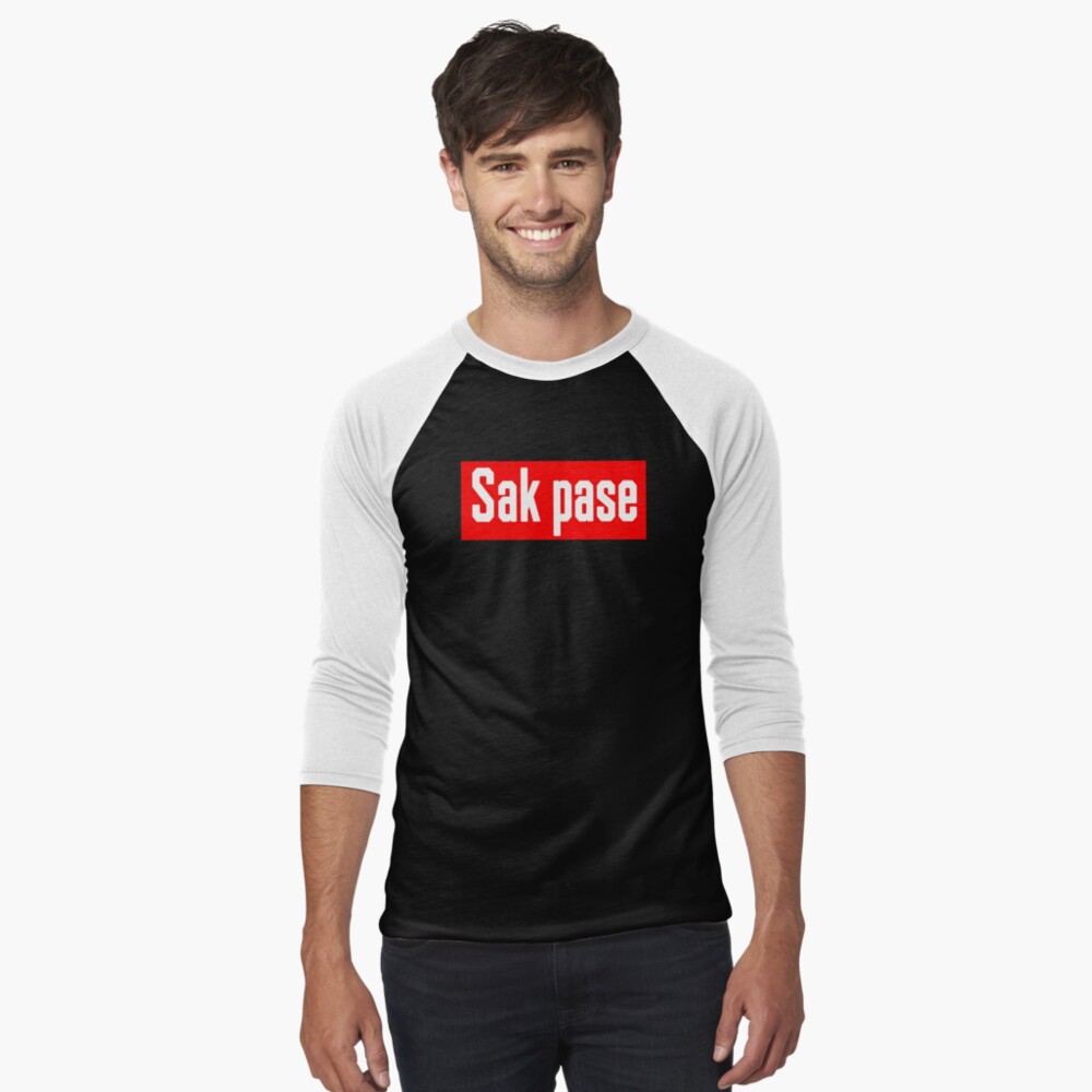 "Sak pase" Sticker for Sale by DMYCB | Redbubble