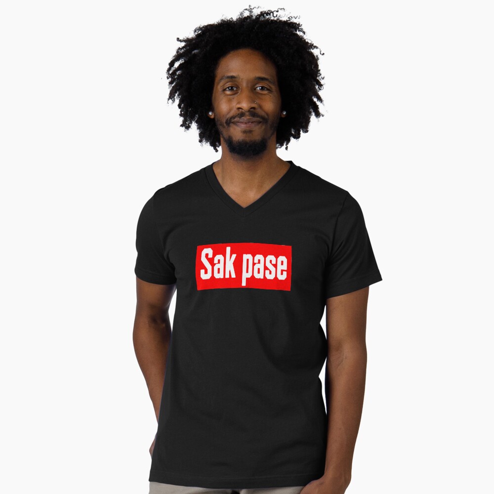 "Sak pase" Sticker for Sale by DMYCB | Redbubble