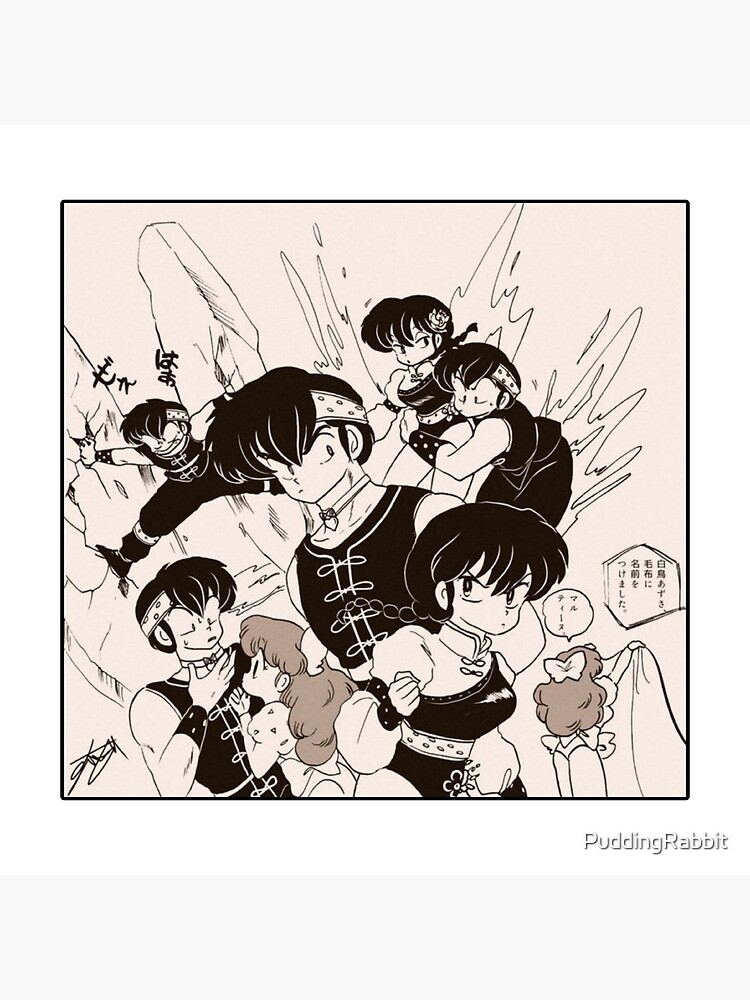 Ryoga And Ranma Special Edition Photographic Print For Sale By Puddingrabbit Redbubble