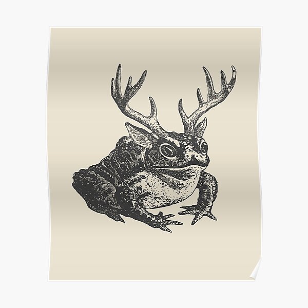 "Cottagecore Frog Antlers - Toad Horns and Fairy Ears - Vintage Dark ...