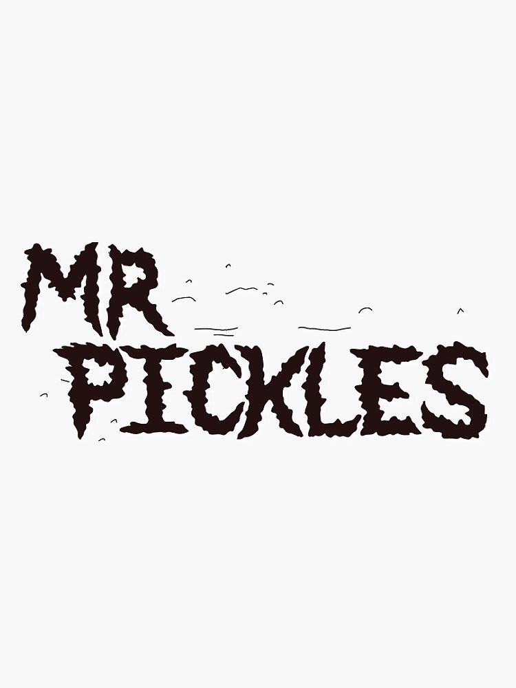 "Mr Pickles" Sticker by LemonLad | Redbubble