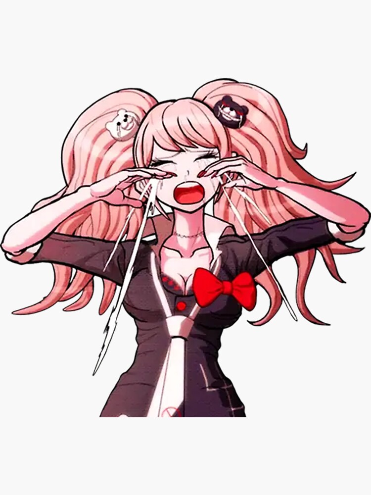 Cute Junko Enoshima Sticker By Tsumikinnie Anime Prin