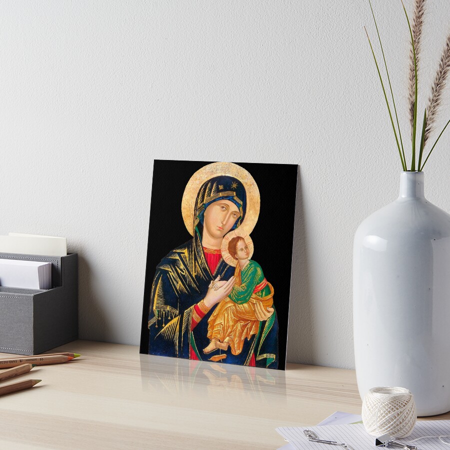 "Our Lady of Perpetual Help (transparent background design)" Art Board ...