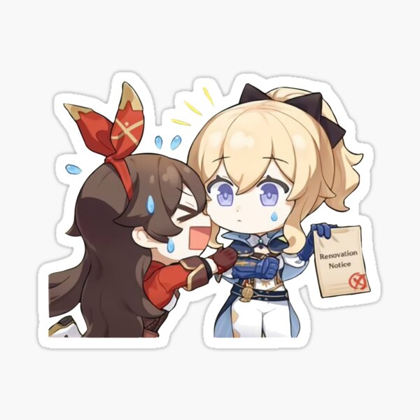 "Chibi Jean" Sticker for Sale by Modud | Redbubble