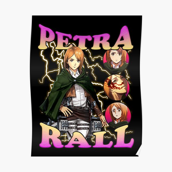 "ATTACK ON TITAN SHINGEKI NO KYOJIN PETRA RALL BOOTLEG VOL. 1" Poster for Sale by ...