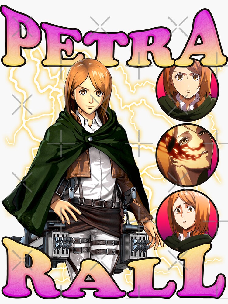 "ATTACK ON TITAN SHINGEKI NO KYOJIN PETRA RALL BOOTLEG VOL. 1" Sticker ...