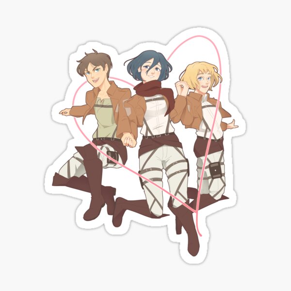 "EMA Jump!" Sticker by PinkuNina | Redbubble