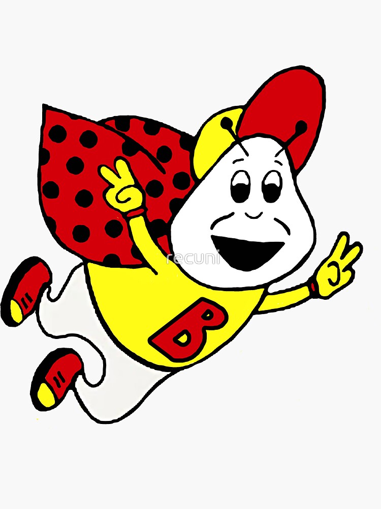 "Bertie Beetle Vintage Logo" Sticker for Sale by recuni | Redbubble