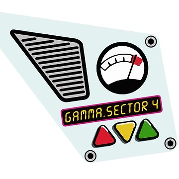 "Gamma Sector 4 Sticker - Communicator" Poster for Sale by Shahz ...