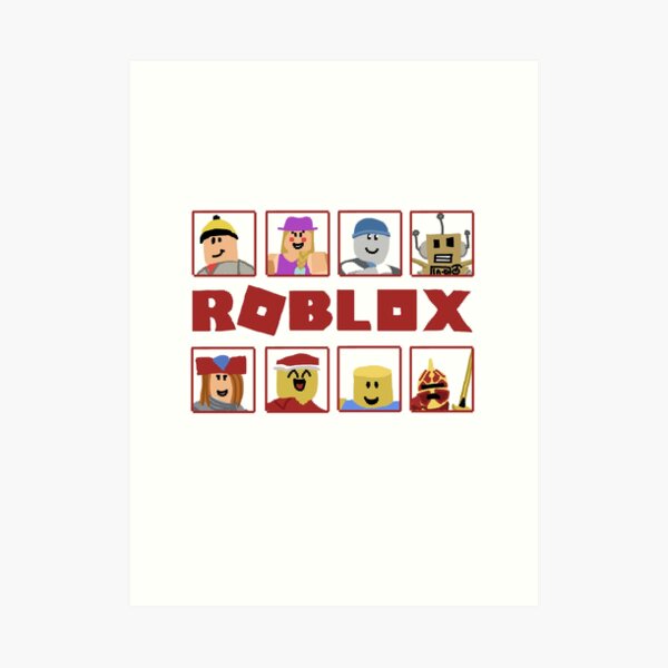 "Roblox " Art Print by bragans | Redbubble
