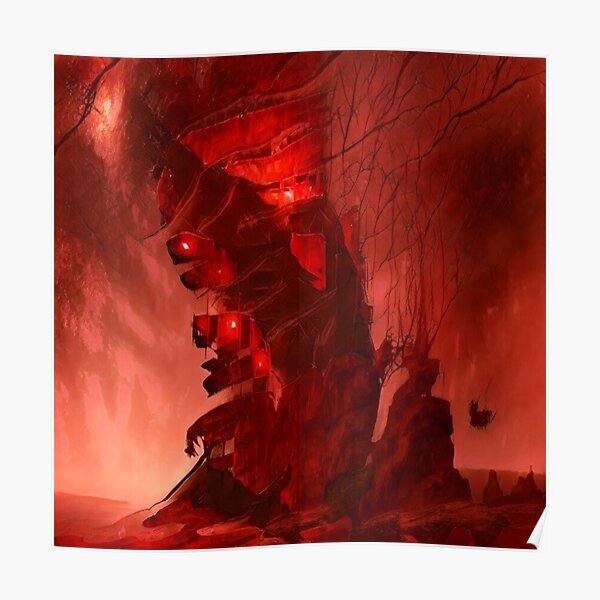 "Demon Abode" Poster for Sale by DreamyNightmare | Redbubble