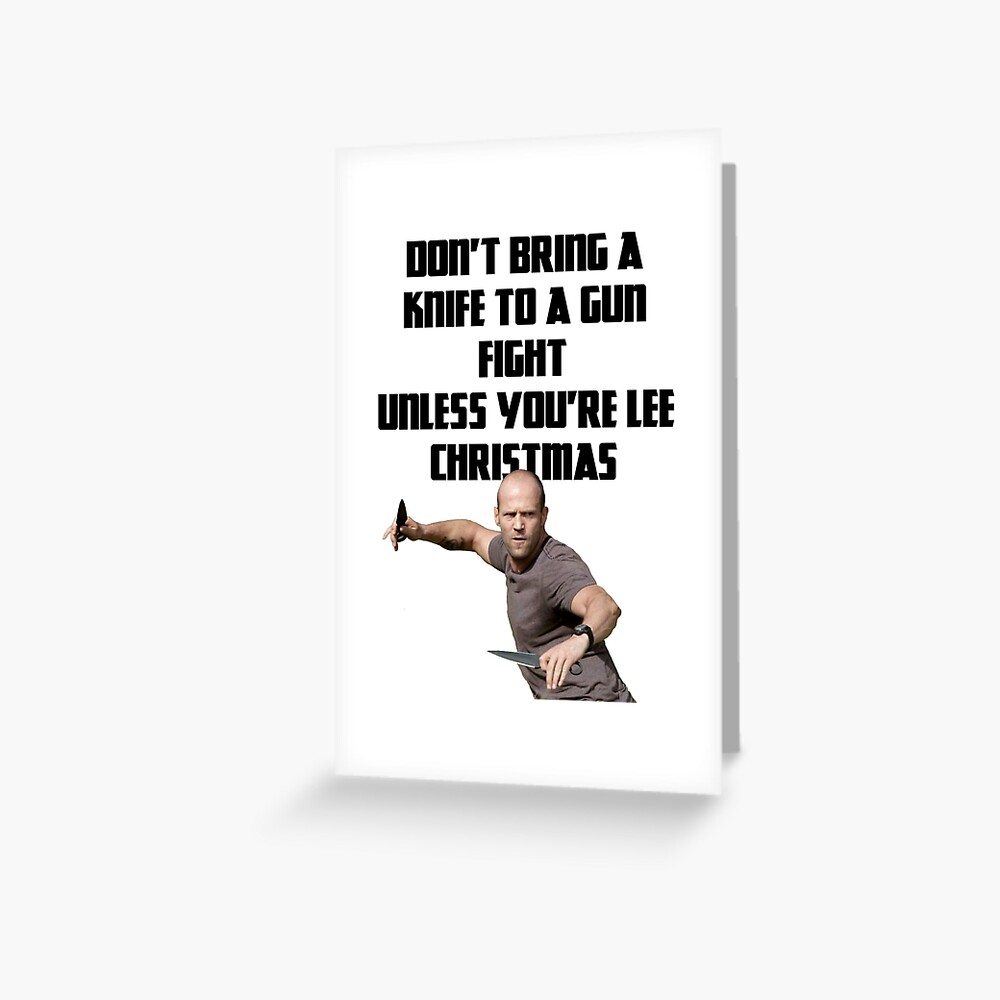 "The Expendables: Lee Christmas " Greeting Card by 5M-SM | Redbubble