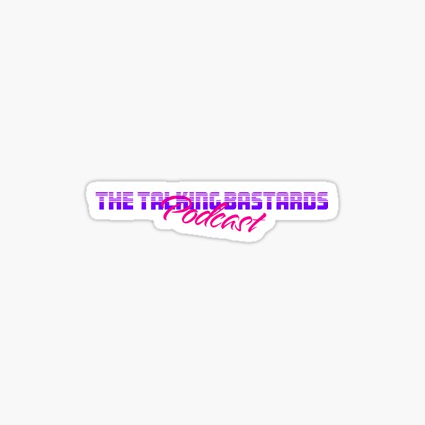 "Retro TTB podcast logo" Sticker for Sale by TTBPODCAST | Redbubble
