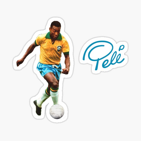 "Pele" Sticker for Sale by Andrew248 | Redbubble