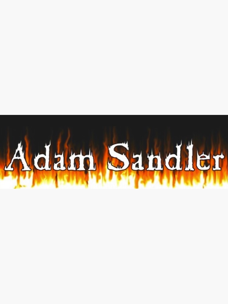 "adam sandler" Sticker for Sale by lilliandee | Redbubble