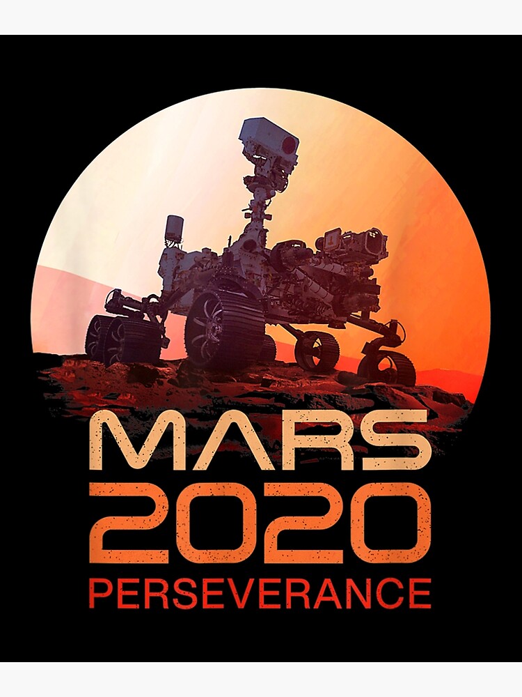 "Mars 2020 Perseverance Rover Mission Patch Logo JPL Insignia " Poster ...