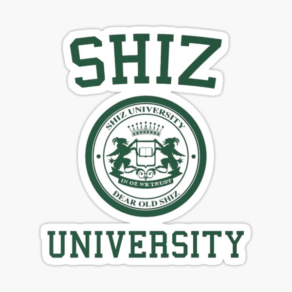 Shiz University Stickers | Redbubble