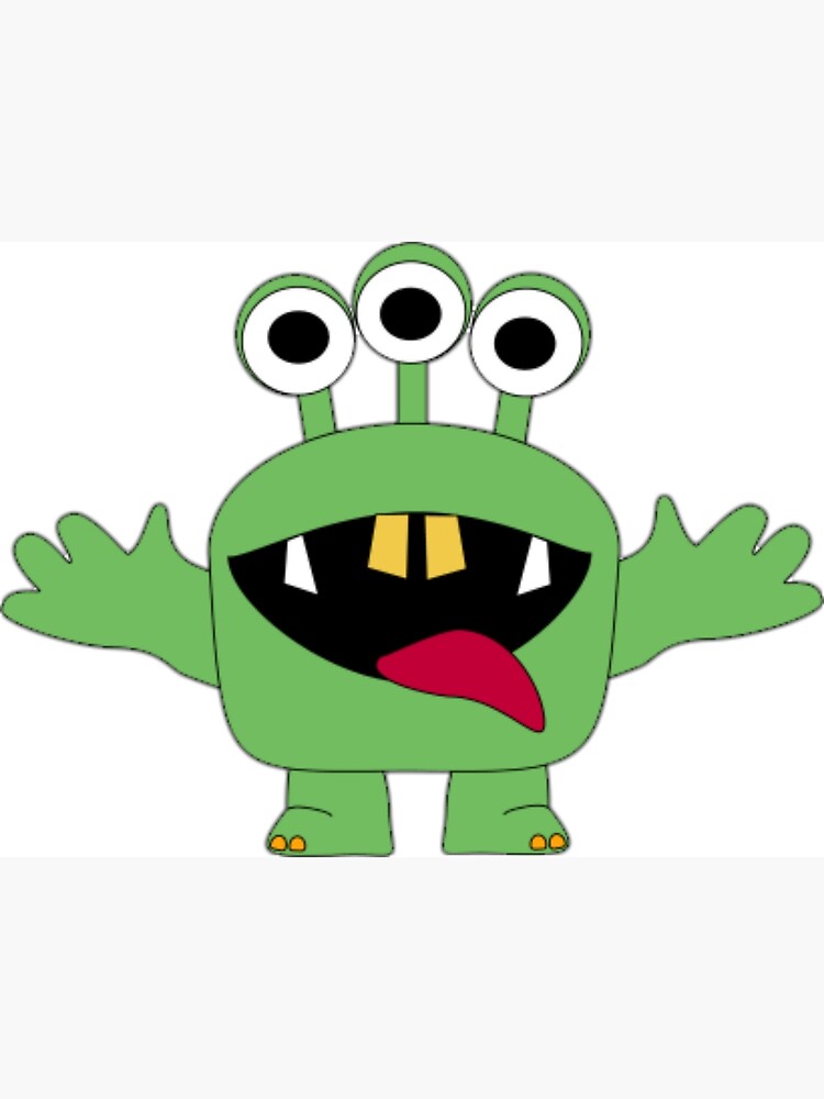 "germ monsters" Poster for Sale by MariaMurrah | Redbubble