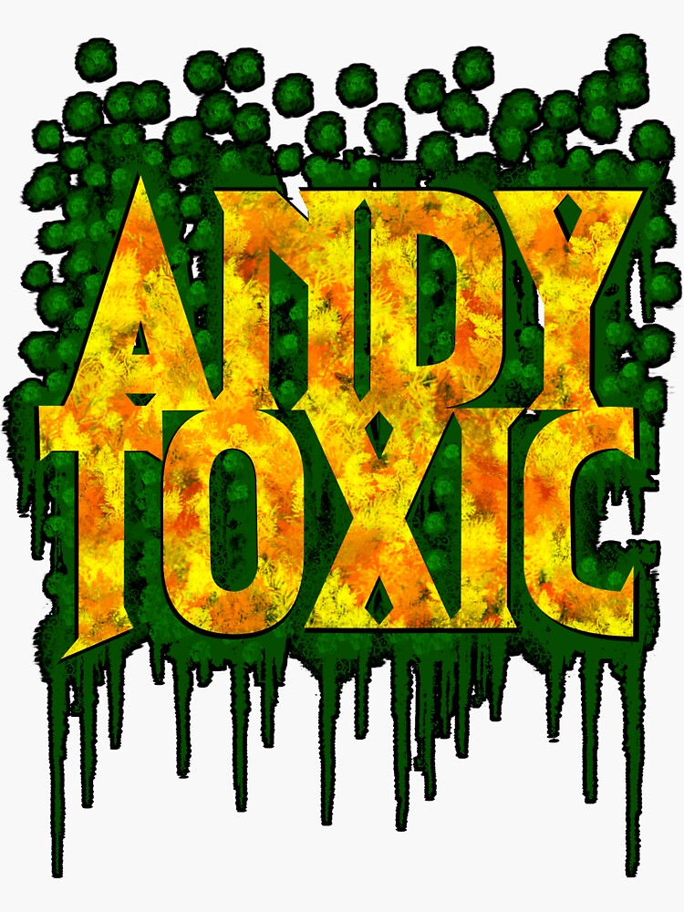 Pegatina «Logotipo de Andy Toxic: Infectious Thrash (Jungle Rot Edition ...