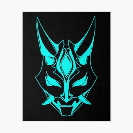 "Genshin Impact Xiao Mask" Art Board Print for Sale by Gatget002 ...