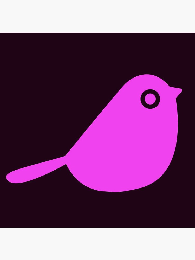 "pink bird " Sticker for Sale by Sanjay786 | Redbubble