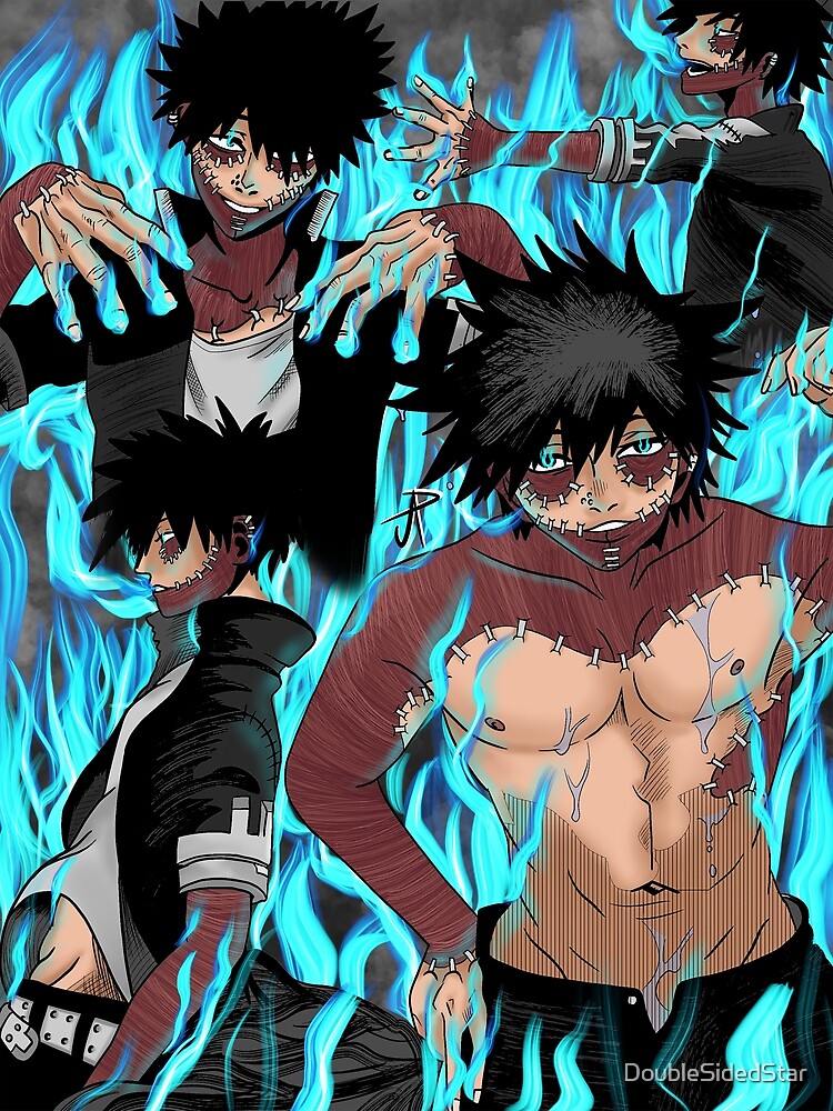 "Dabi Collage" Poster by DoubleSidedStar | Redbubble