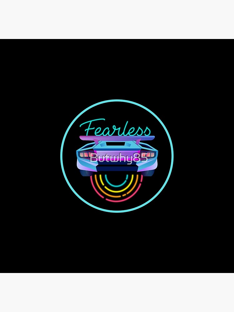 "Fearless Retro Rainbow Car" Poster by Butwhy85 | Redbubble