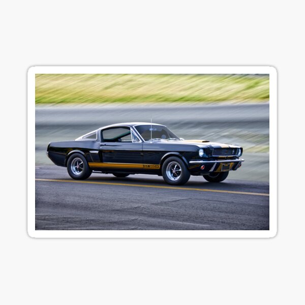 "1966 Shelby Mustang GT350H 'Hertz'" Sticker for Sale by DaveKoontz ...