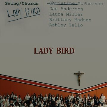 "LADY BIRD reversal POSTER" Poster for Sale by reesegivens | Redbubble