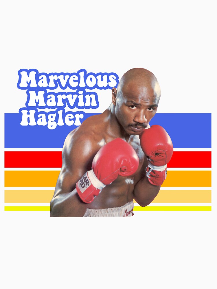 "Retro Marvelous Marvin Hagler" Essential T-Shirt for Sale by ...