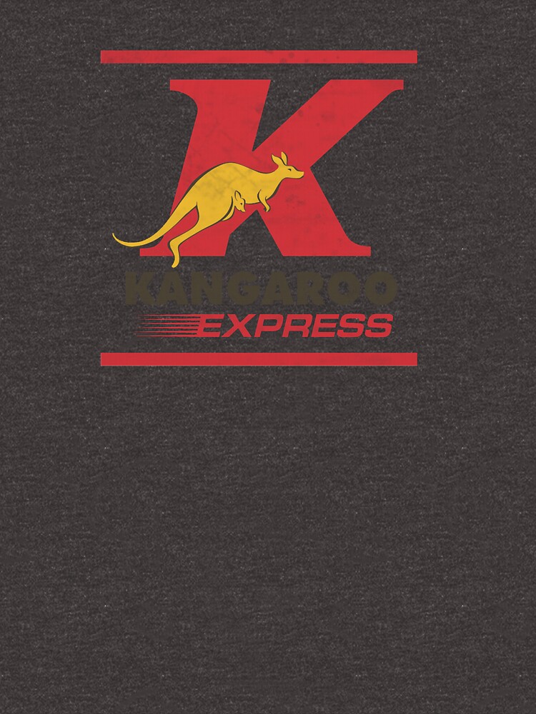 "Vintage Kangaroo express logo" T-shirt for Sale by drubdrub ...