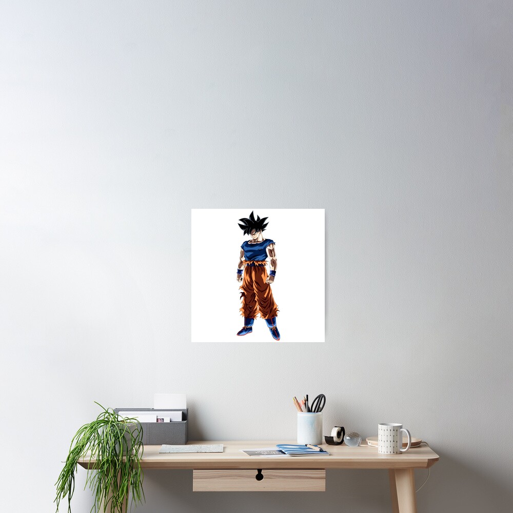 "Goku Ultra Instinct Sign" Poster by arendstudios | Redbubble