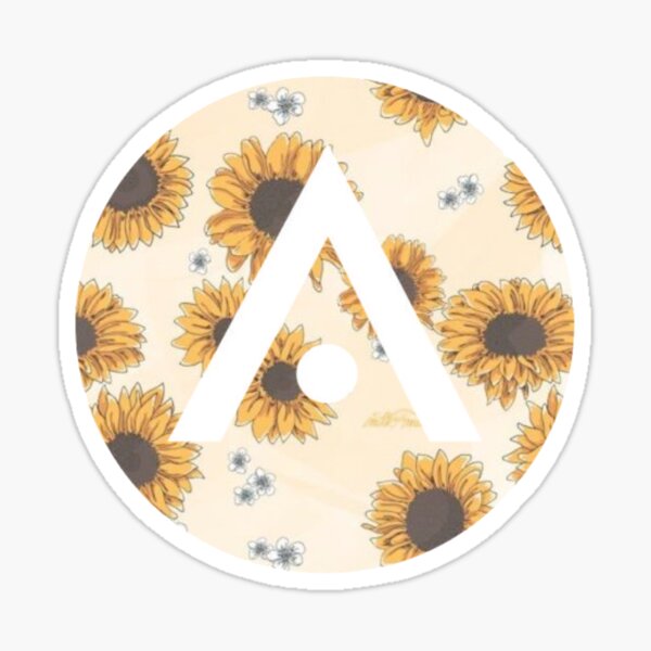 "Sunflower Aveda Logo" Sticker by Dalaura | Redbubble