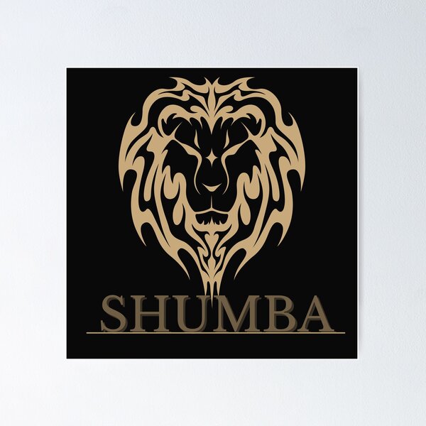 "Shumba | Lion | Shona Totem" Poster for Sale by KeleCo | Redbubble