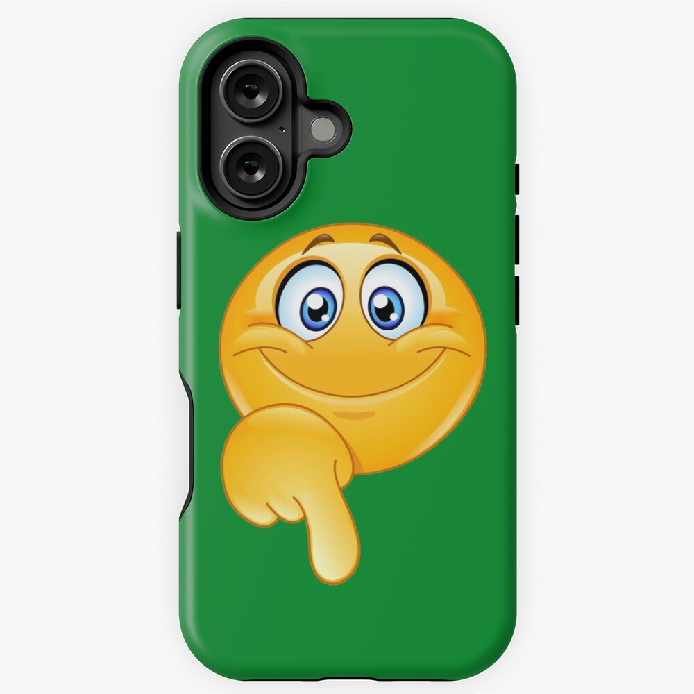 "Emoji emoticon pointing down" Sticker for Sale by yayayoy | Redbubble