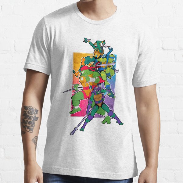"RotTMNT assembly" T-shirt for Sale by finjadrawings | Redbubble ...