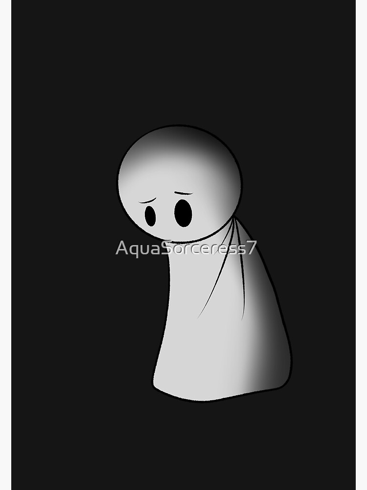 "Sukoshi the Blob is sad" Poster by AquaSorceress7 | Redbubble