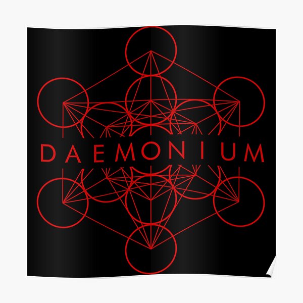 "Daemonium Logo" Poster for Sale by DaemoniumArt | Redbubble