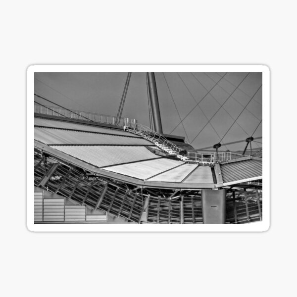 "ETIHAD STADIUM" Sticker by MIKESCOTT | Redbubble