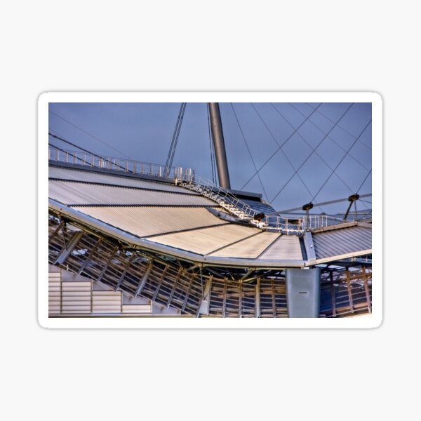 "ETIHAD STADIUM" Sticker by MIKESCOTT | Redbubble