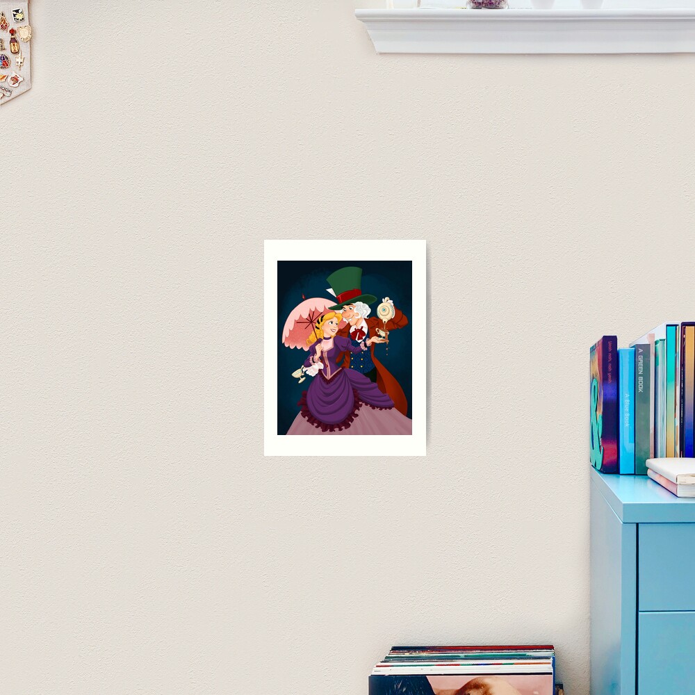 "Alice and Reginald" Art Print for Sale by CherryGarcia | Redbubble