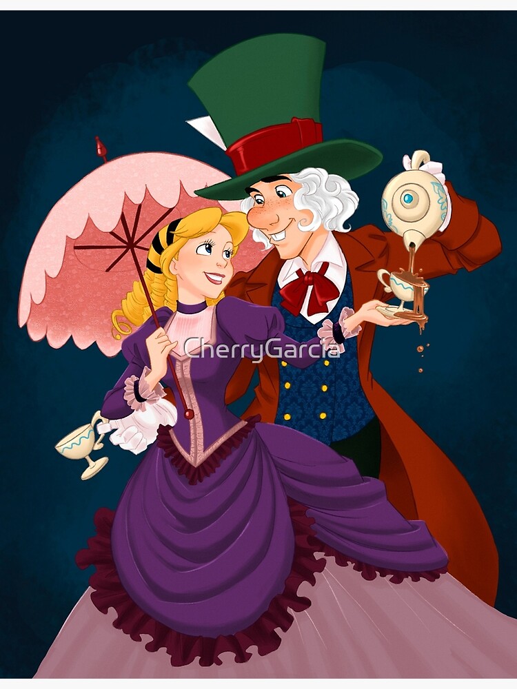"Alice and Reginald" Art Print for Sale by CherryGarcia | Redbubble