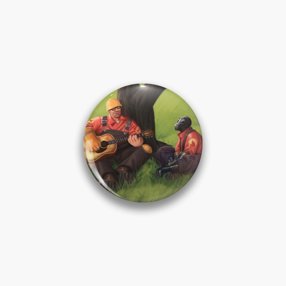"Engie and Pyro " Poster for Sale by RadCyberDad | Redbubble