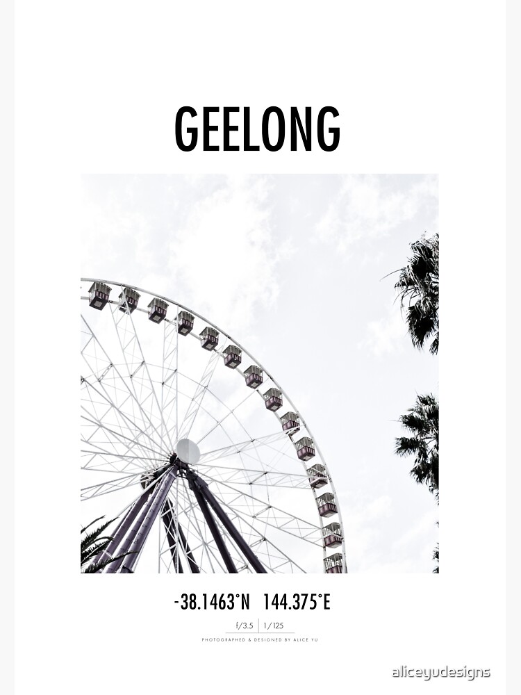 "Geelong - Landscape Photography" Sticker by aliceyudesigns | Redbubble