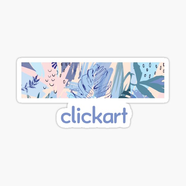 "CLICKART DUPPONGs" Sticker for Sale by DUPPONGs | Redbubble