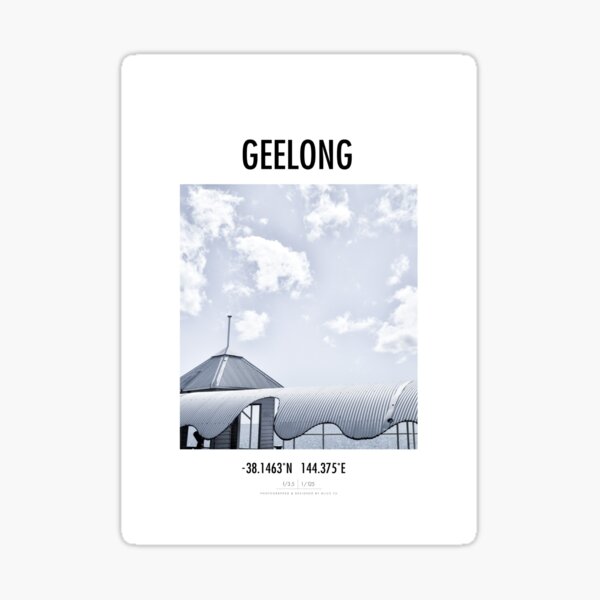 "Geelong - Landscape Photography" Sticker by aliceyudesigns | Redbubble