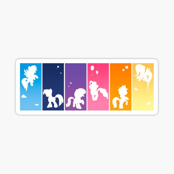 "Friendship Is Magic" Sticker for Sale by CherryGarcia | Redbubble