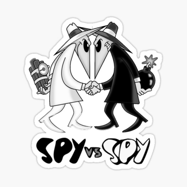 Spy Vs Stickers | Redbubble