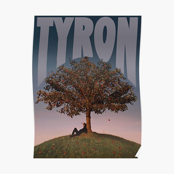 "TYRON - slowthai" Poster for Sale by I-C-U | Redbubble