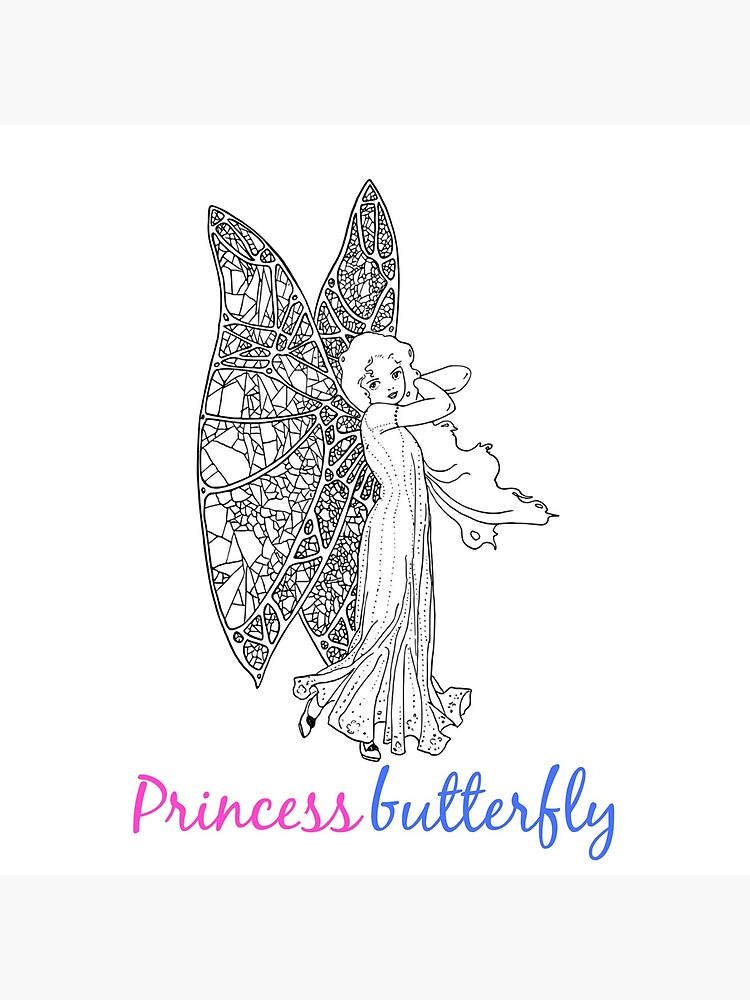 "Princess butterfly" Poster by modedesign | Redbubble